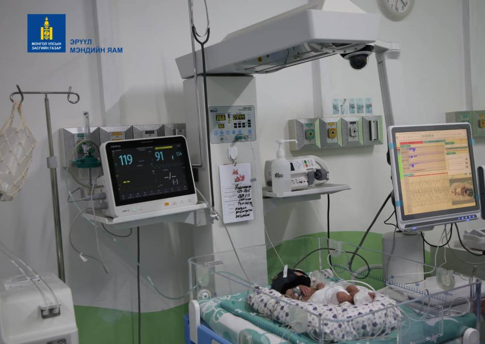 Нярайн эндэгдэл, хүндрэлийг бууруулах нярайн тархи өргөх эмчилгээг эхлүүллээ - logic.mn